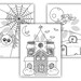 Printable Halloween Coloring Pages | Digital Download | Spiders ...
