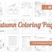 Printable Fall Themed Coloring Pages and Activities for Kids and Adults ...