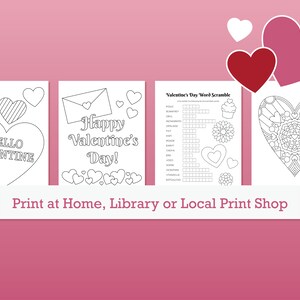 Valentine's Day Coloring Pages and Activities for Kids and Adults ...