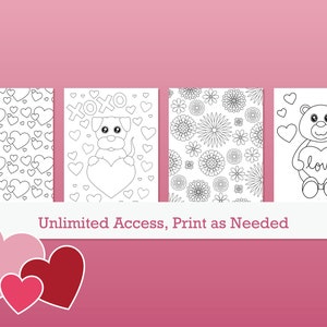 Valentine's Day Coloring Pages and Activities for Kids and Adults ...