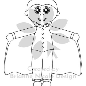 Printable Halloween Coloring Pages | Halloween Creatures | Digital ...