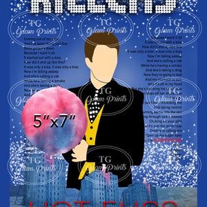 The Killers Album Poster, Hot Fuss - Etsy