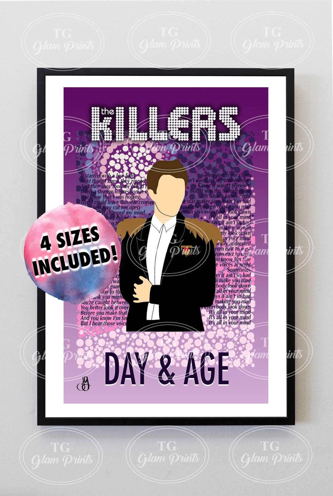 The Killers, Day and Age Wall Poster - Etsy