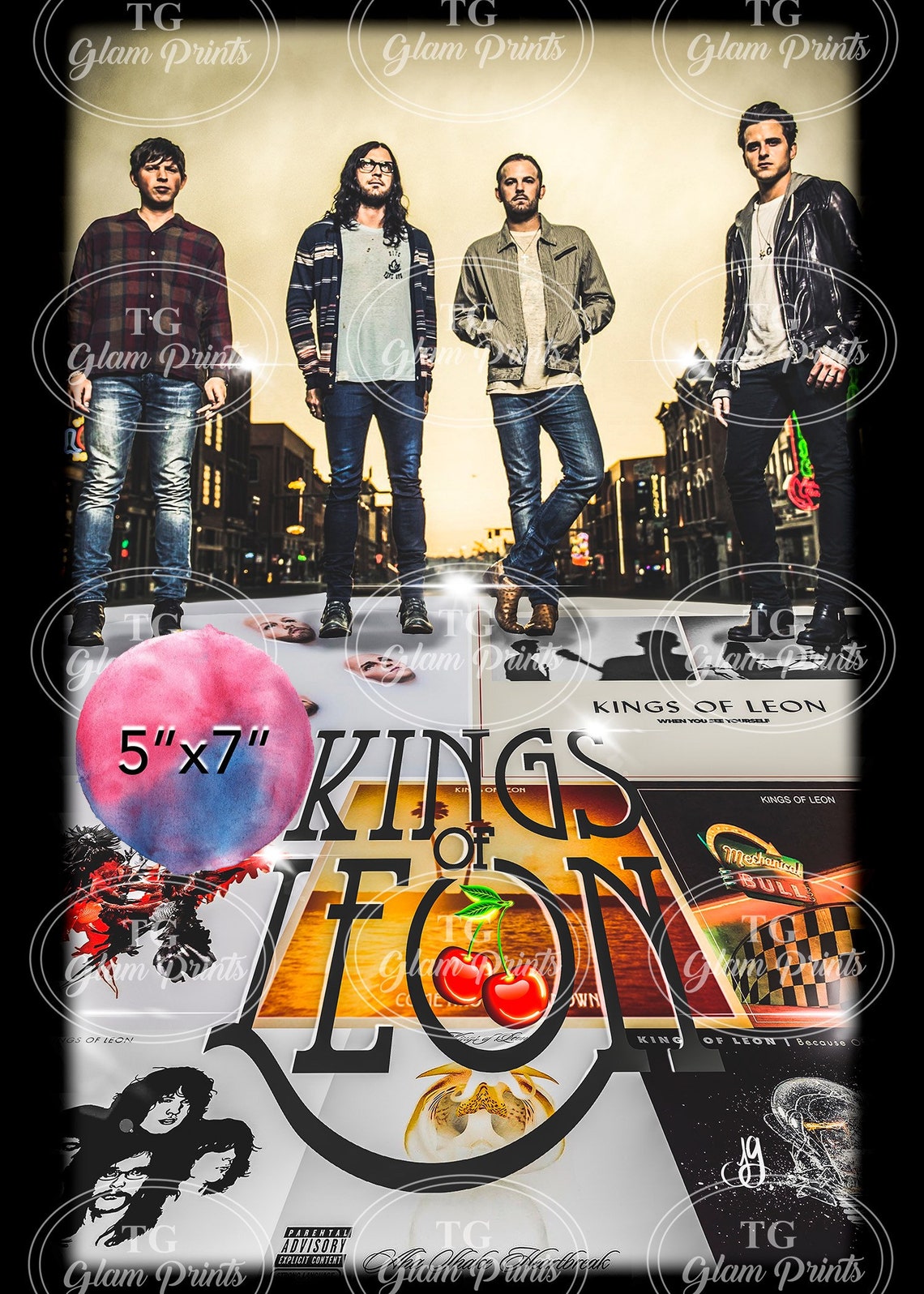 Kings of Leon Wall Poster - Etsy