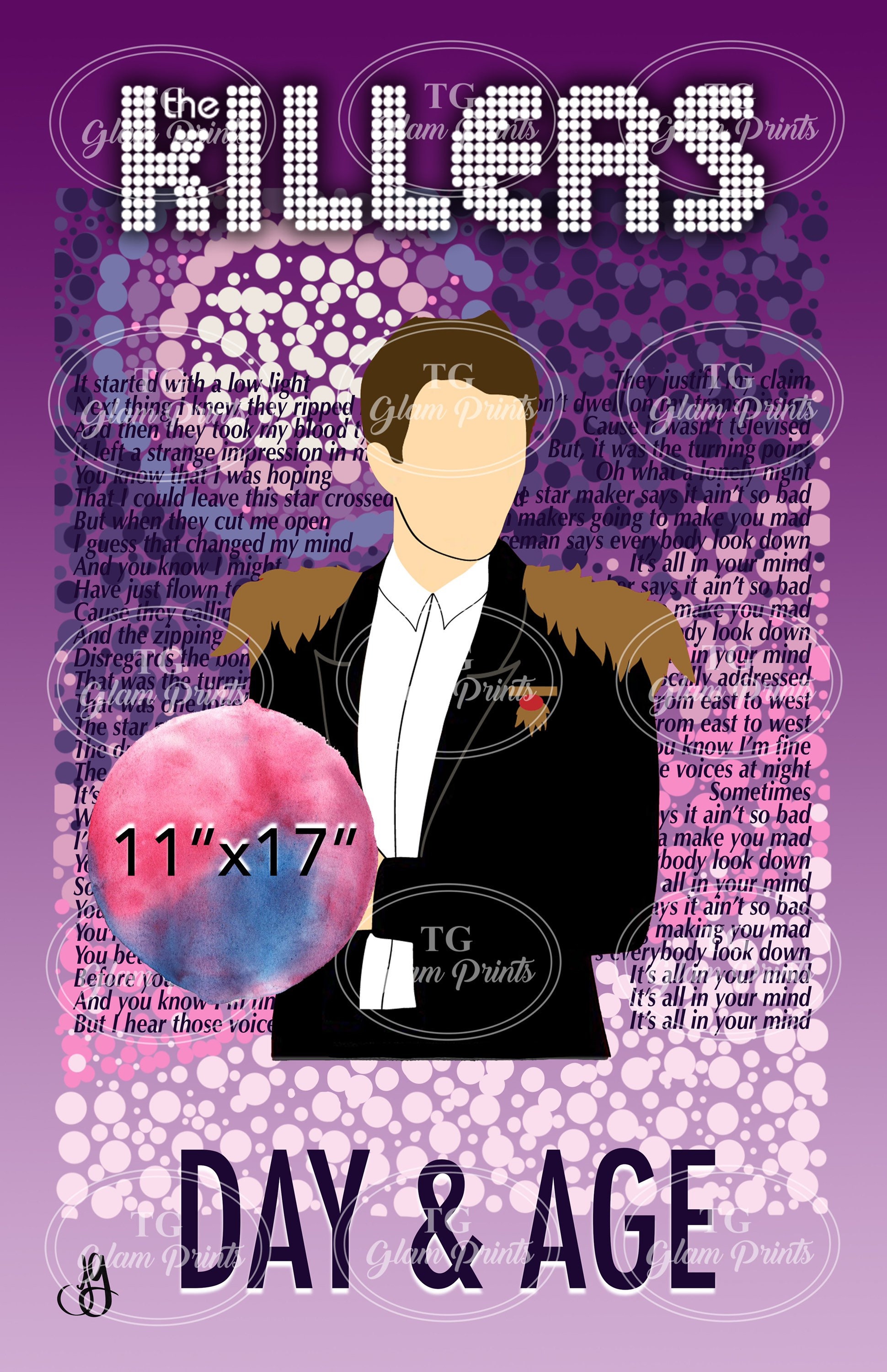 The Killers, Day and Age Wall Poster - Etsy