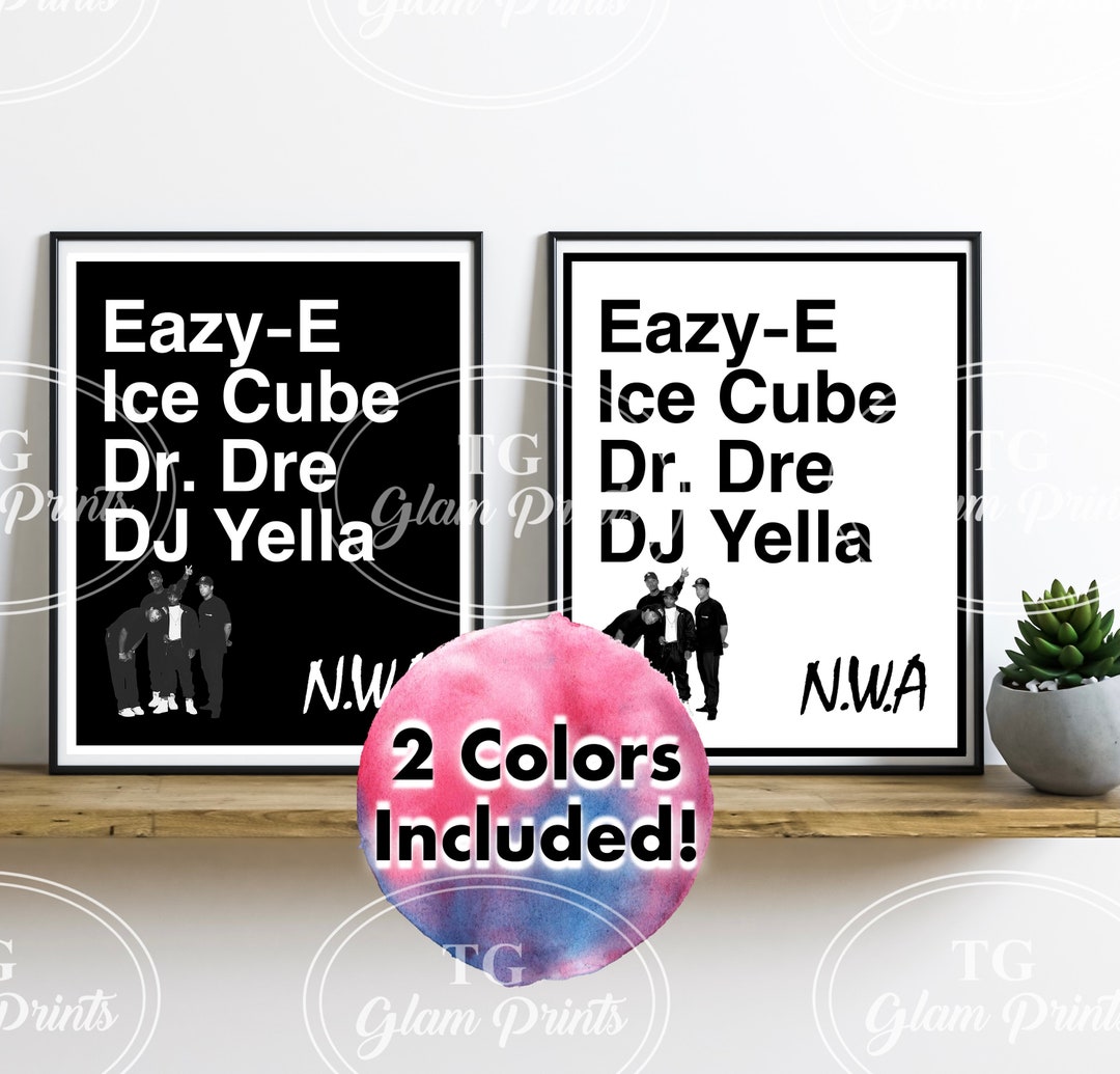 NWA Wall Poster, Band Names Wall Poster - Etsy