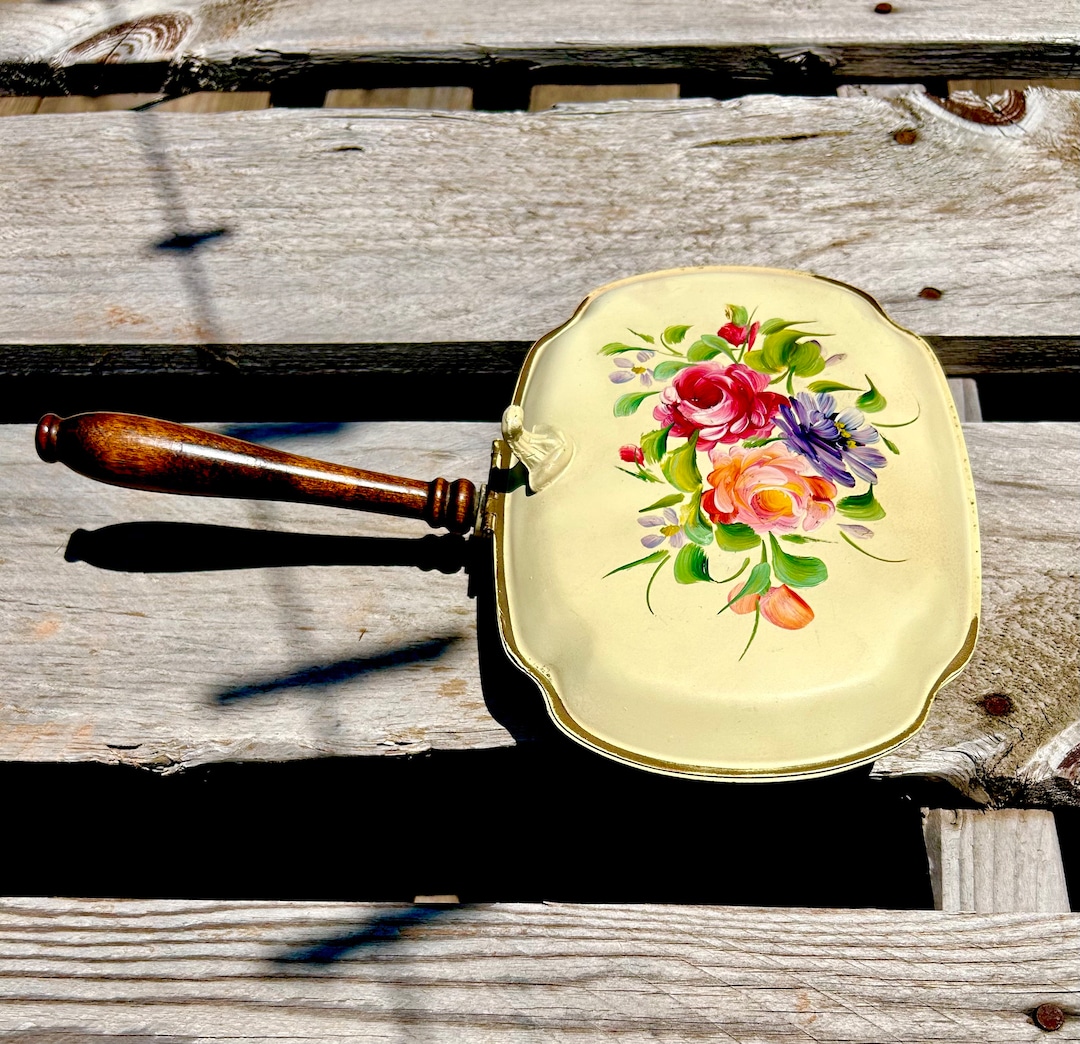 Vintage Nashco Crumb Catcher, Antique Silent Butler, Hand Painted ...