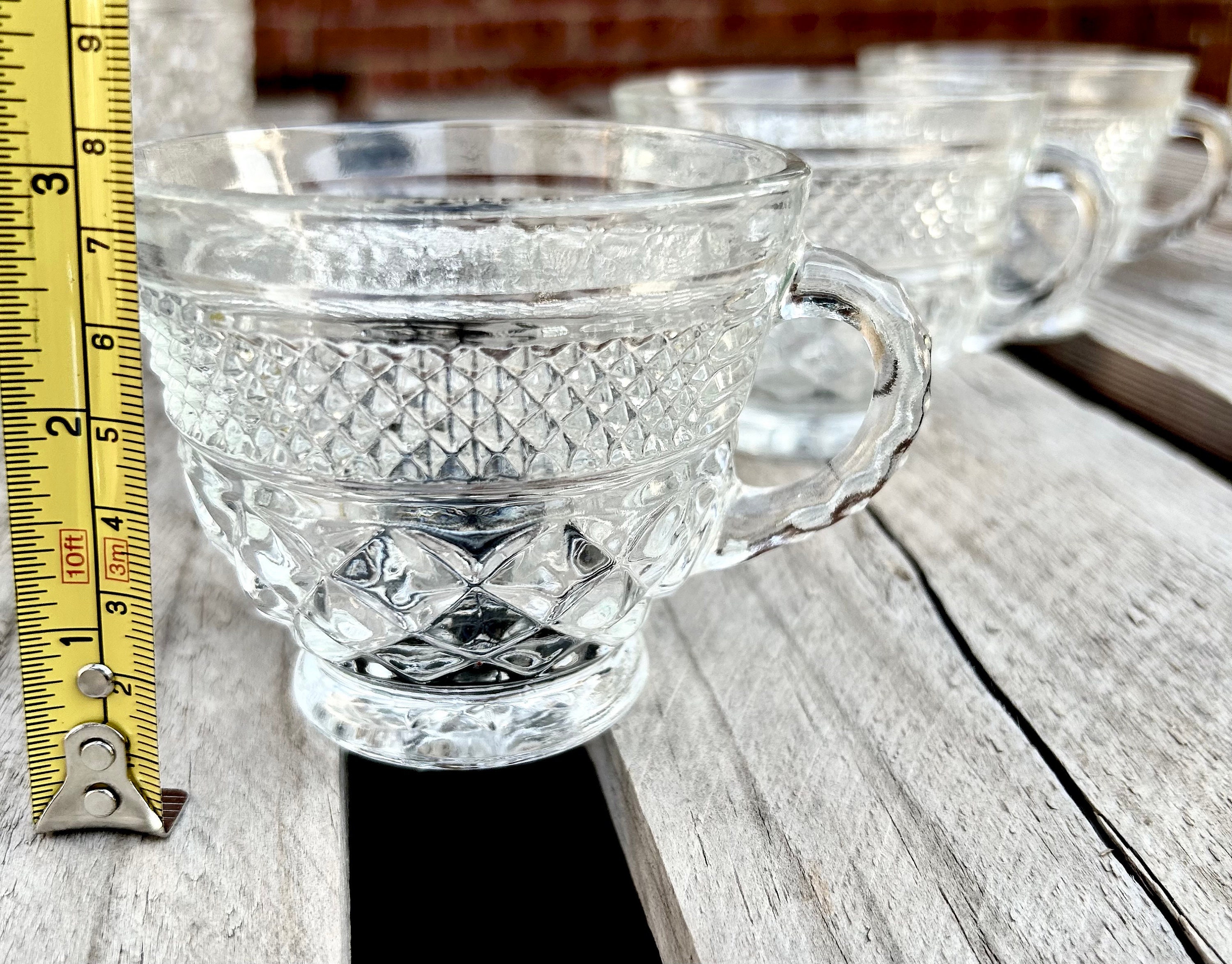 Lot, Anchor Hocking Wexford Crystal Glass Flat Iced Tea 6 1/4in ...