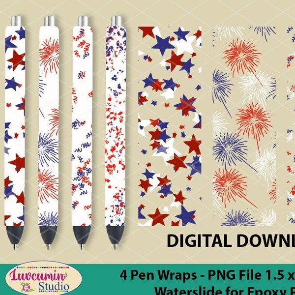 4th of July Confetti Background Png - Etsy