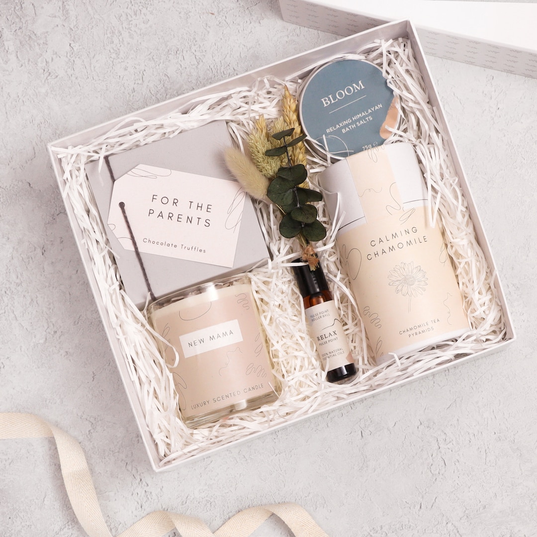 New Mama Luxury Gift Set - Pregnancy Hamper - Baby Shower Gift ...