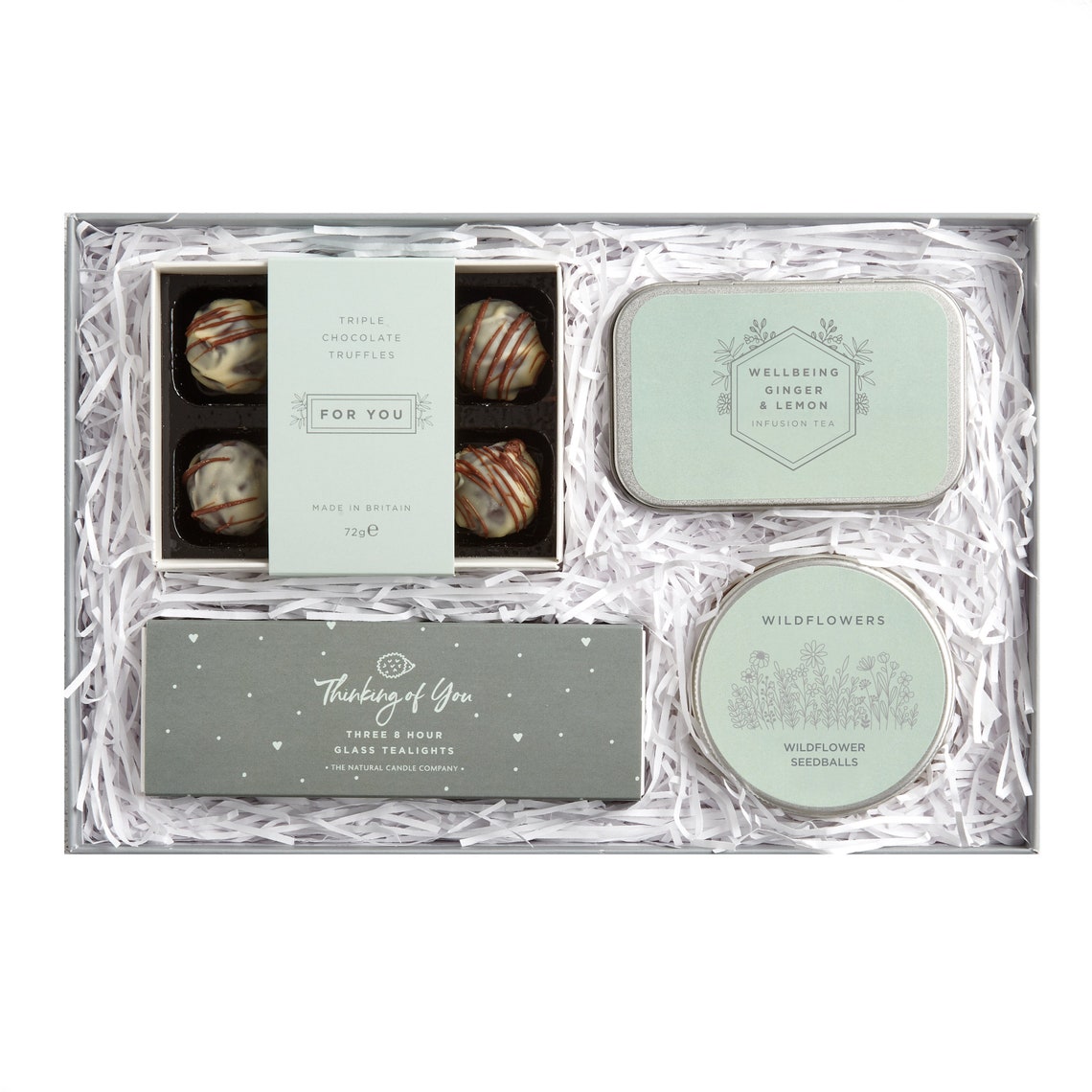 Thinking of You Letterbox Gift Thoughtful Hamper Pick Me up Gift Just ...