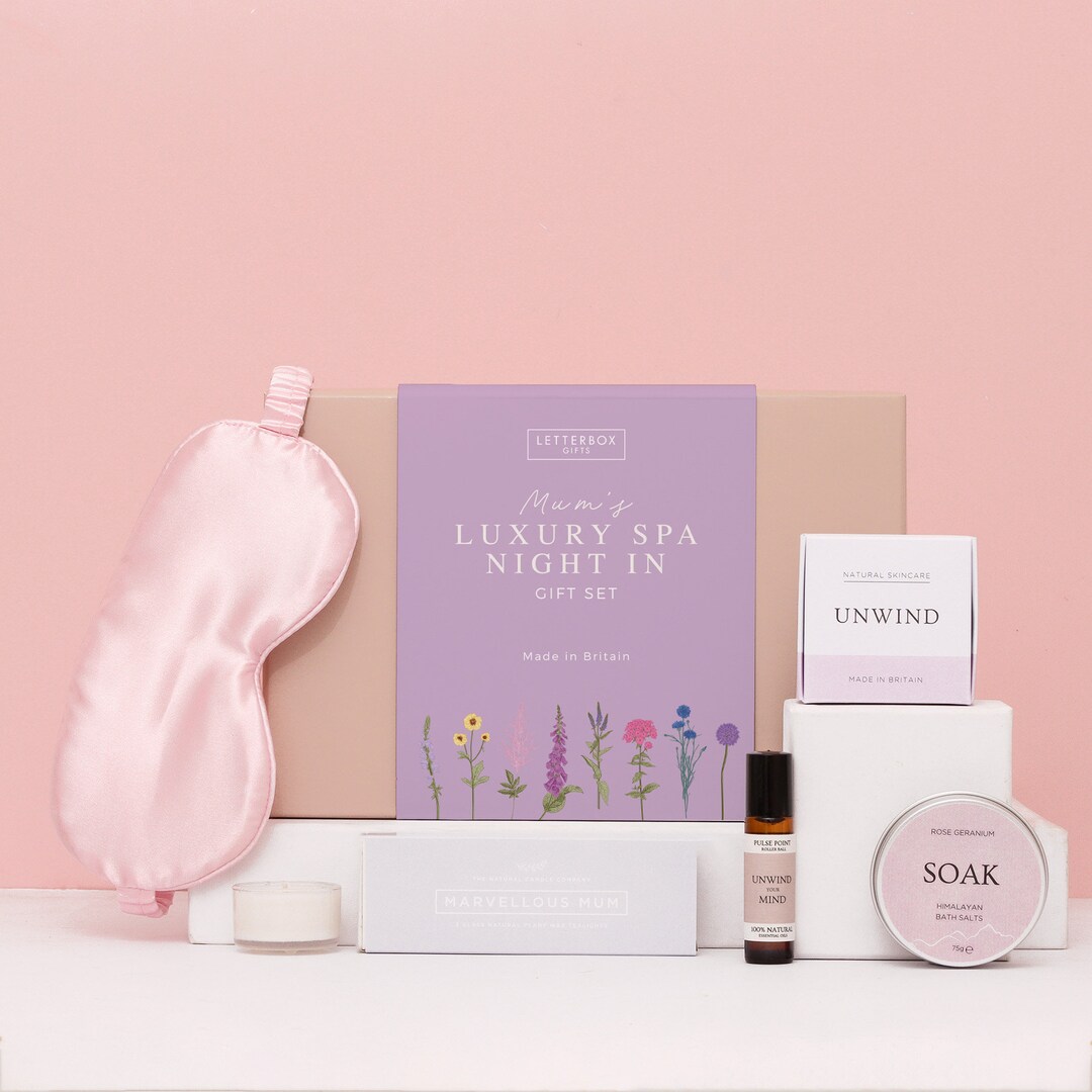 Mum's Luxury Spa Night in Letterbox Gift Set Mother's Day Spa Gift ...