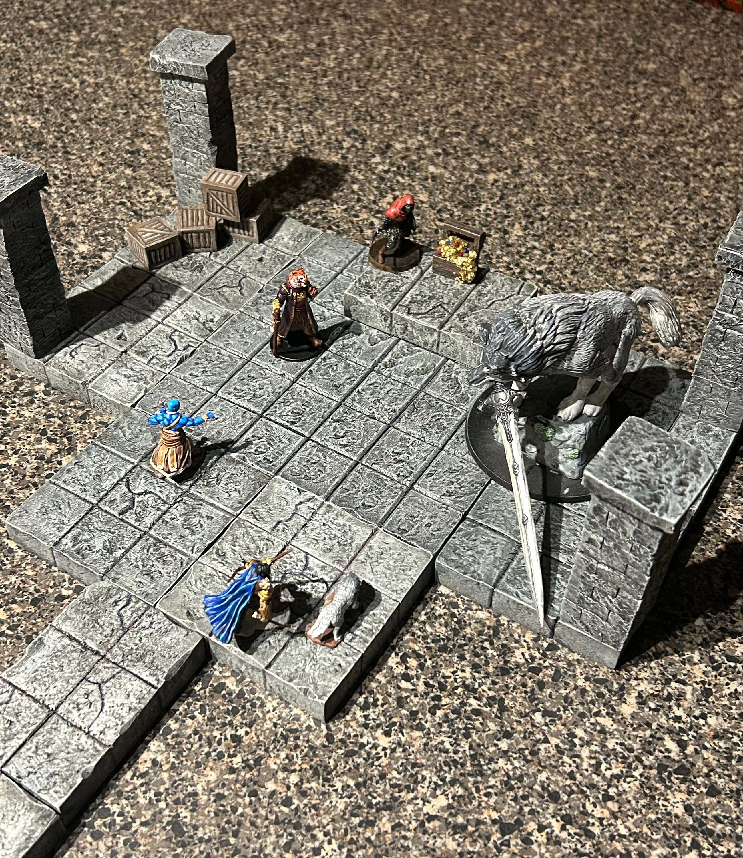 Dnd Starter Dungeon Tile Set - Etsy