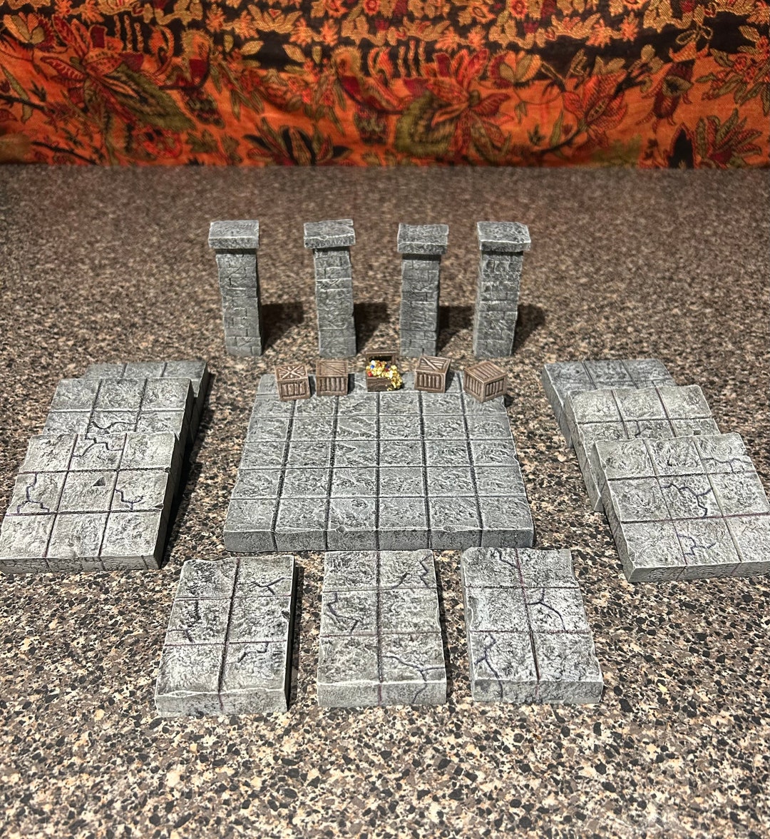 Dnd Starter Dungeon Tile Set - Etsy