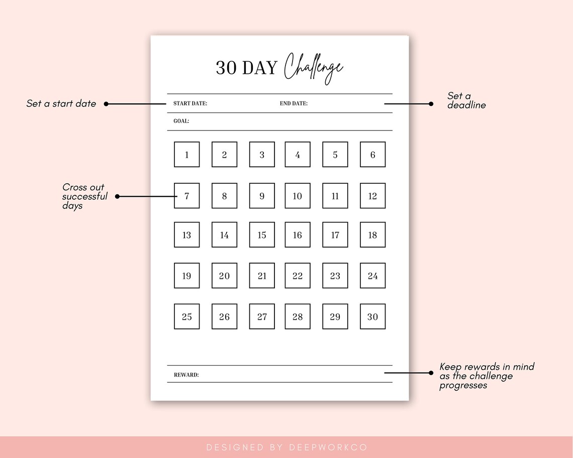 Ultimate Challenge Bundle, 100, 90, 60, 50, 30, 15, 10, 7 Day Challenge ...