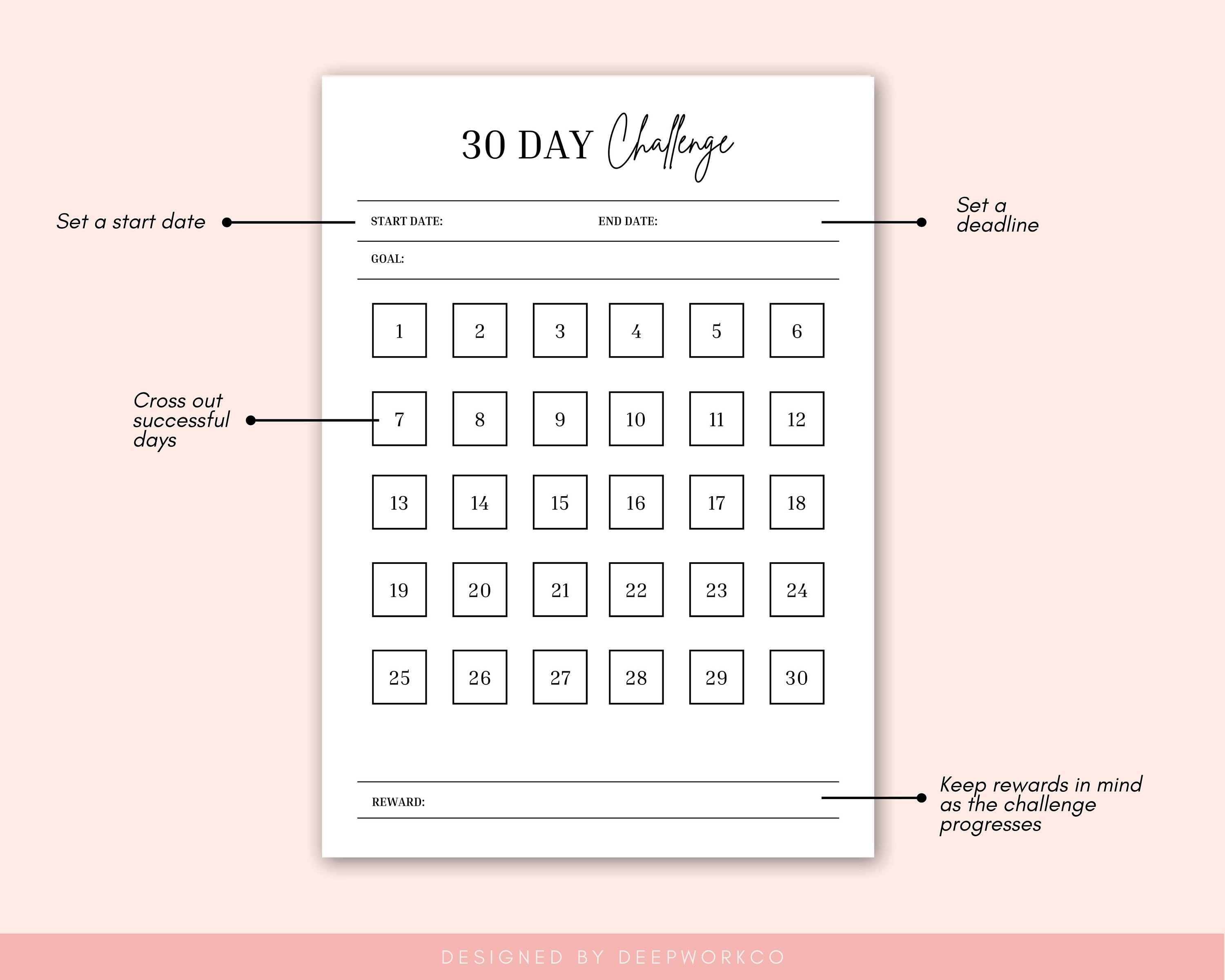 Ultimate Challenge Bundle, 100, 90, 60, 50, 30, 15, 10, 7 Day Challenge ...