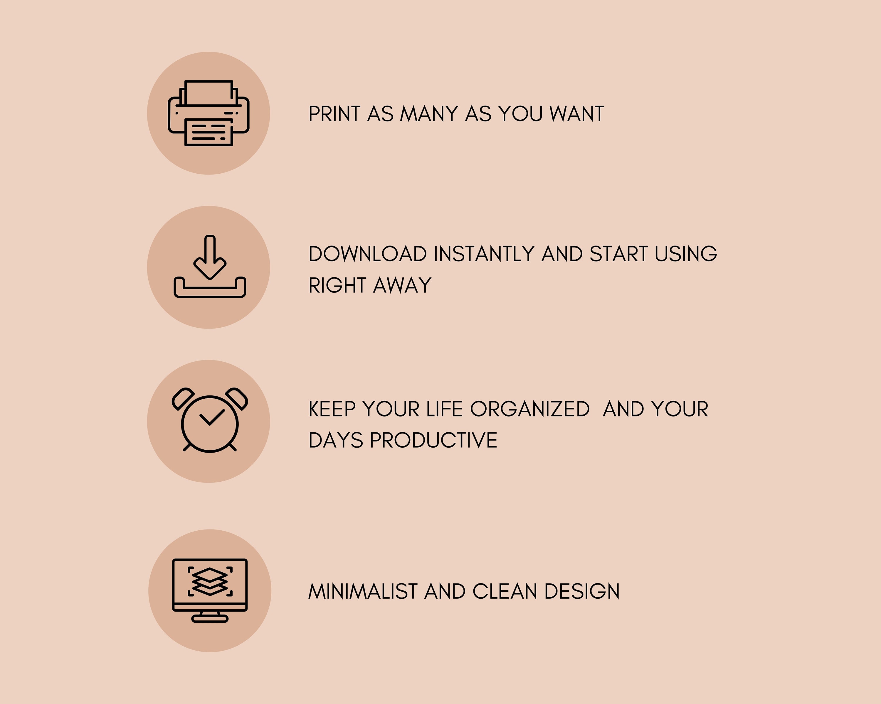 Printable 100 Day Habit Tracker, 100 Days Challenge, Minimal Habit ...