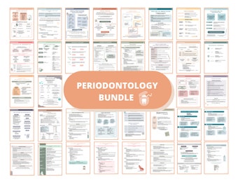 Dental Hygiene Anatomy Bundle Study Guide Digital Download - Etsy