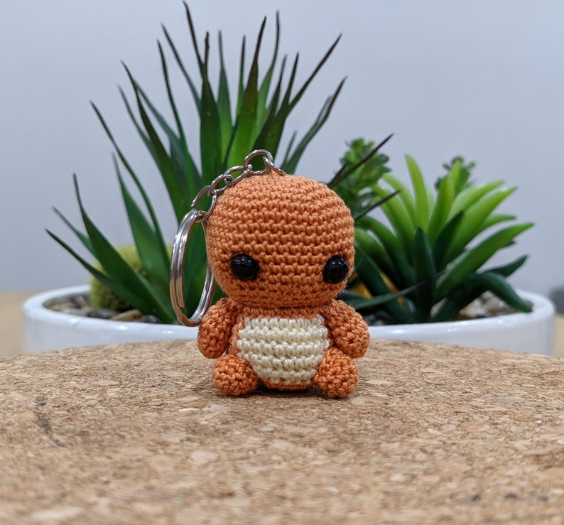 Charmander Keyring Crochet Pattern - Etsy
