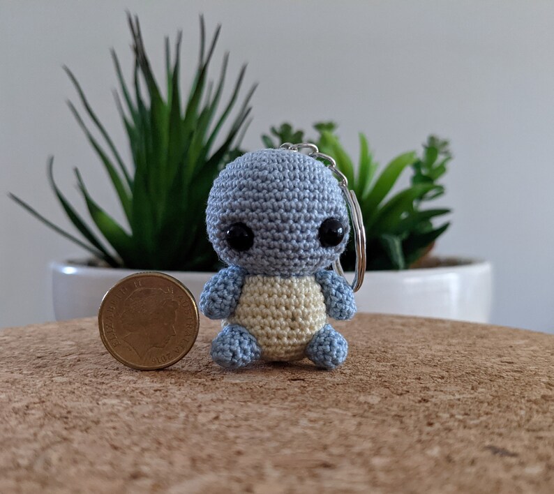 Squirtle Keyring Crochet Pattern - Etsy