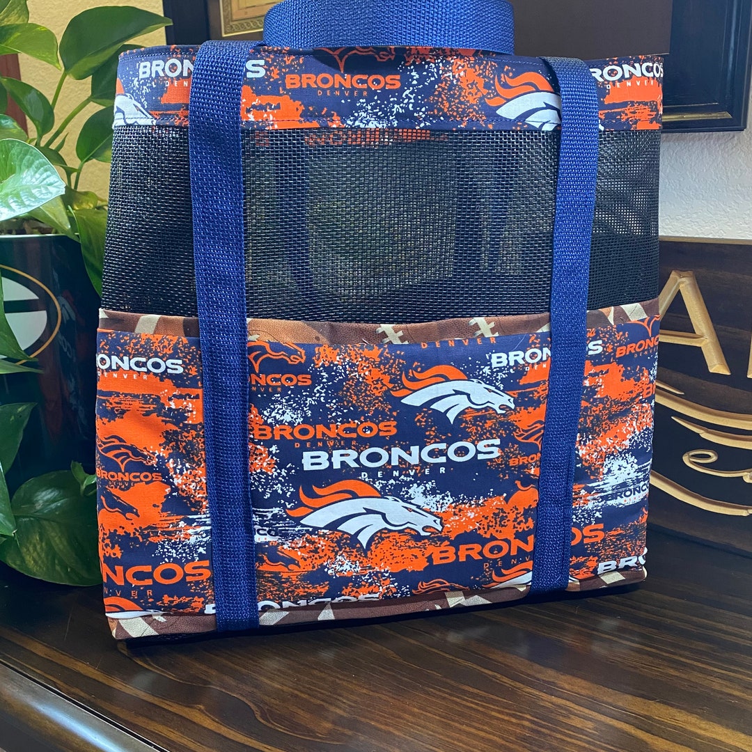 Denver Broncos Tote Beach Bag Reusable Grocery Bag - Etsy