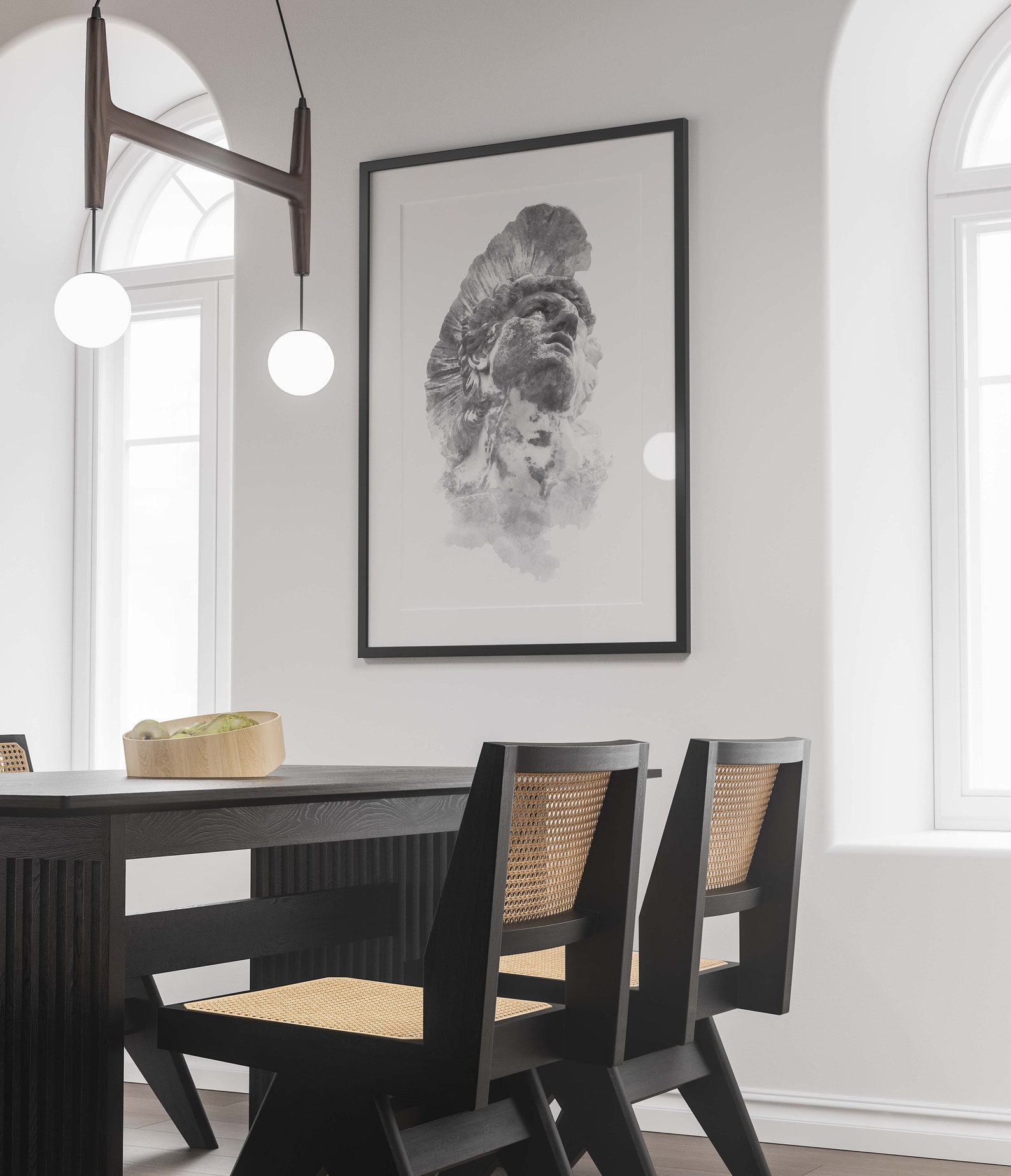 Achilles Watercolour Print Greek Mythology Poster High | Etsy