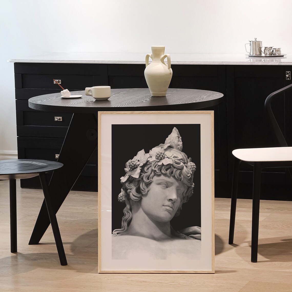 Antinous as Dionysus Print, Hadrian's Lover, Roman Empire Sculpture ...