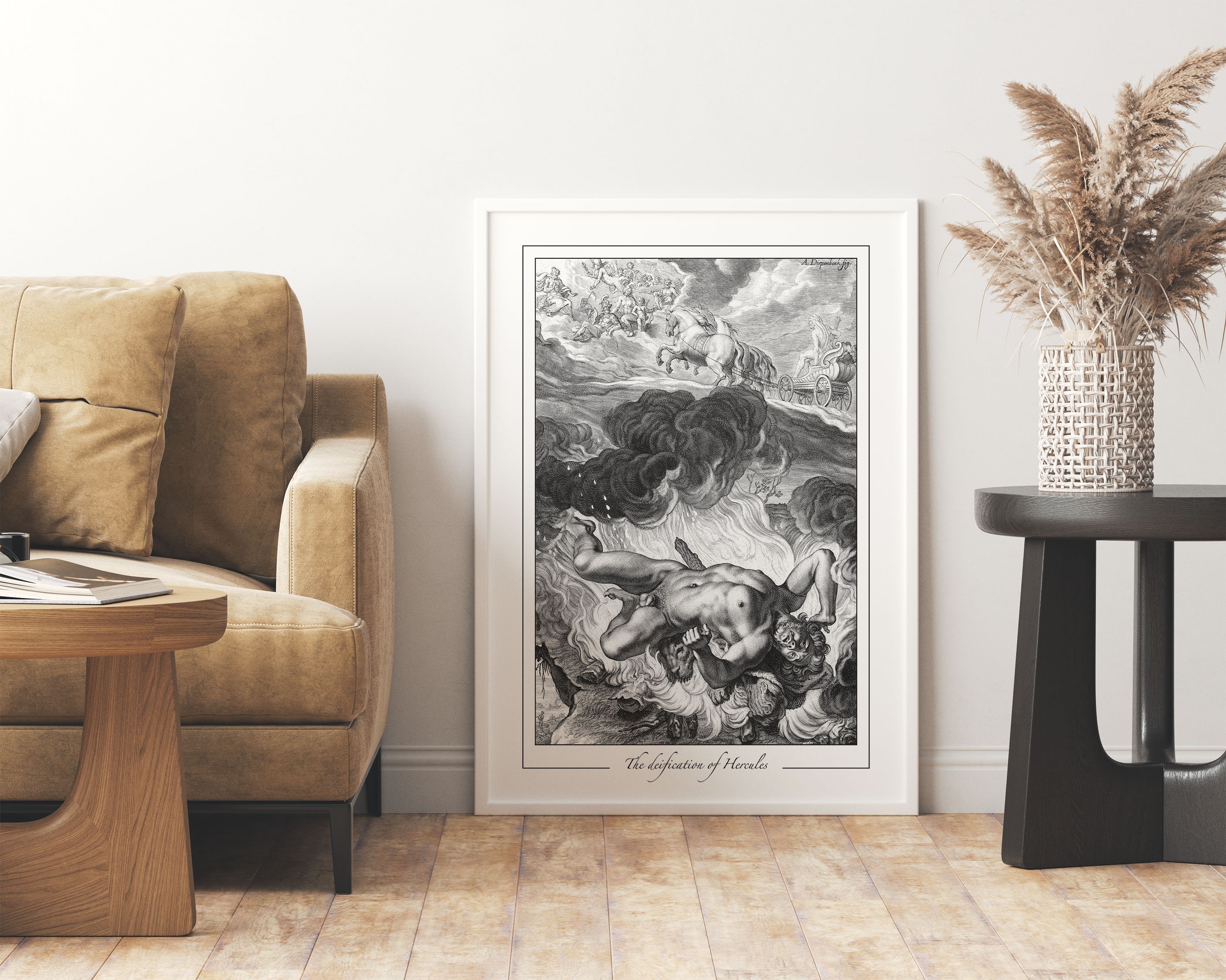 Hercules Immortal Print Greek Mythology Wall Decor Vintage - Etsy