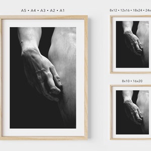 Hand of David Print, Michelangelo Statue Detail Poster, Renaissance ...