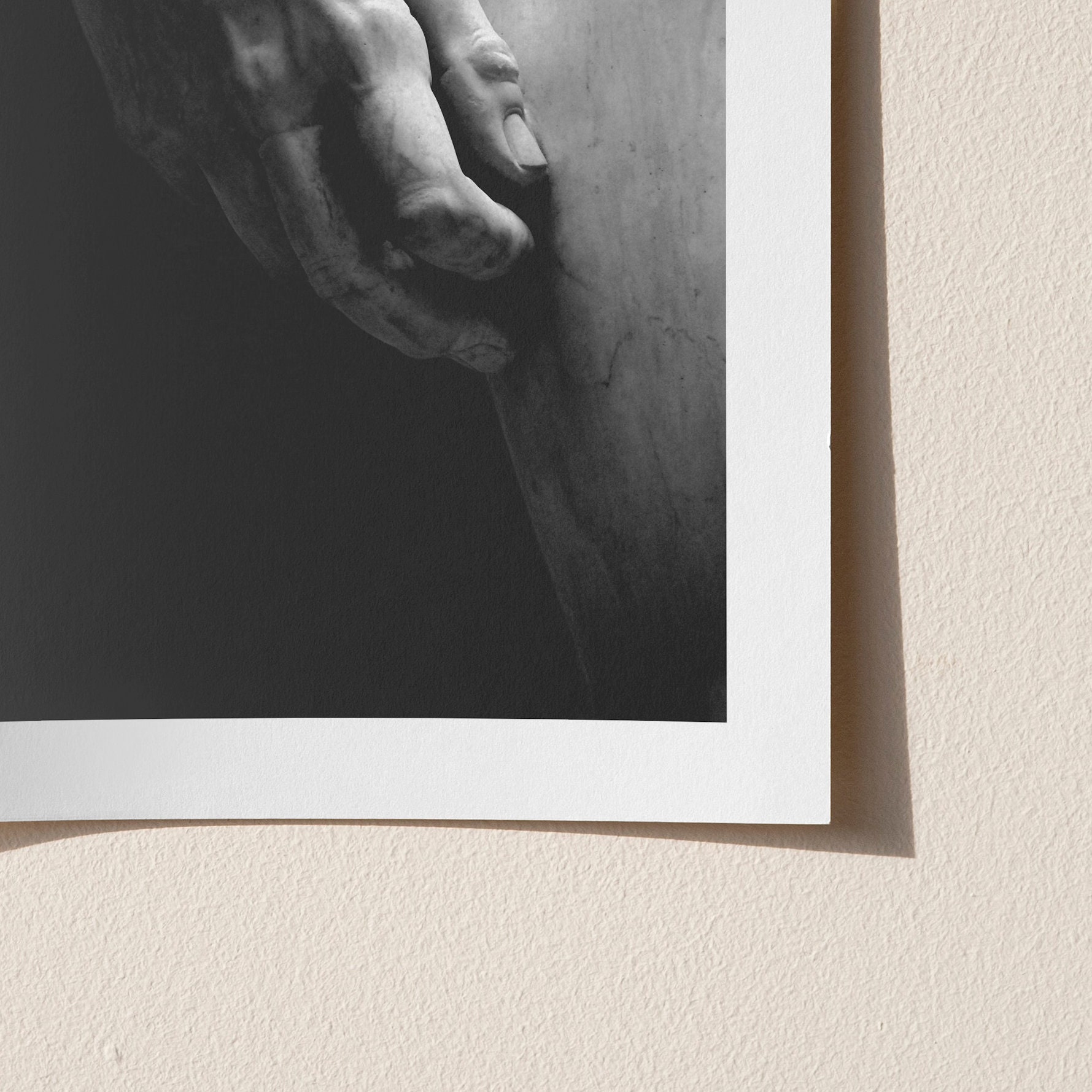 Hand of David Print Michelangelo Statue Detail Poster - Etsy