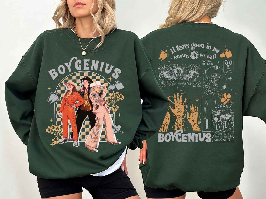 Boygenius Reset Concert Tour Png, Boygenius Merch, Boygenius Band Tour ...