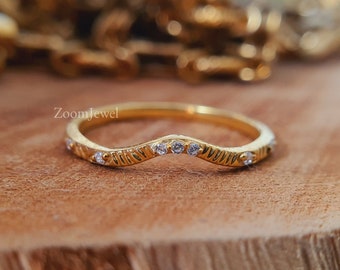 Unique U Shape Ring - Etsy