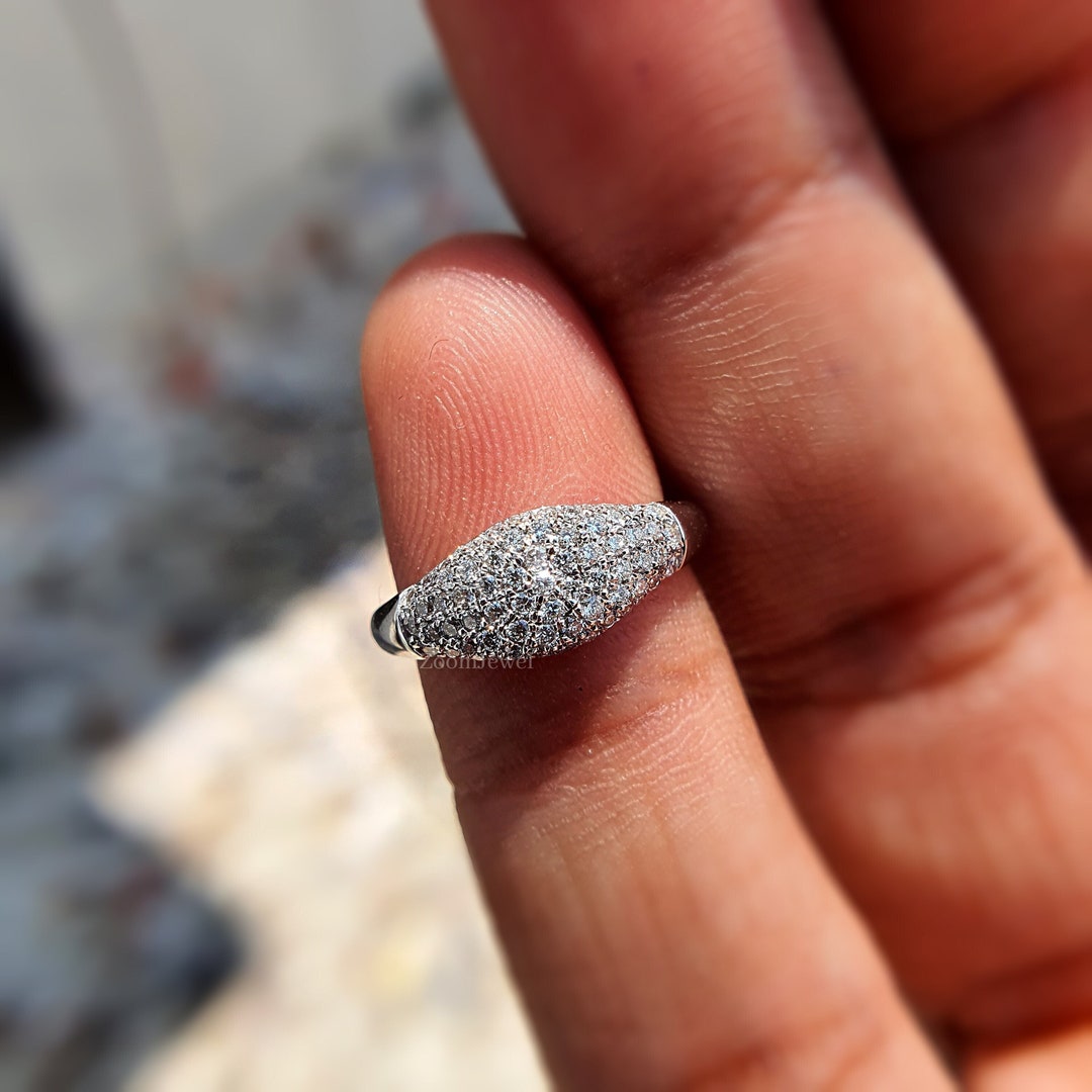 Pave Pinky Ring Lab Diamond Signet Ring Pinky Ring Women Minimalist Sparkle Ring Tiny Signet Ring Micro Pave Ring Gold Pinky Ring Her Etsy Canada