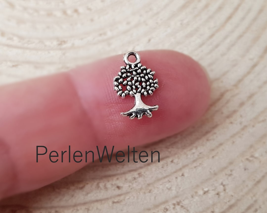 8x Tree Charms Pendant Mini Tree of Life for Bracelets Small - Etsy