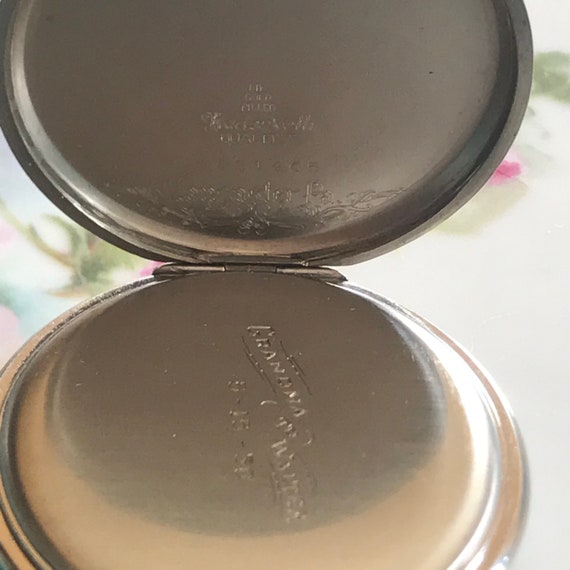 Wadsworth Hamilton Pocket Watch 14K GF - Gem