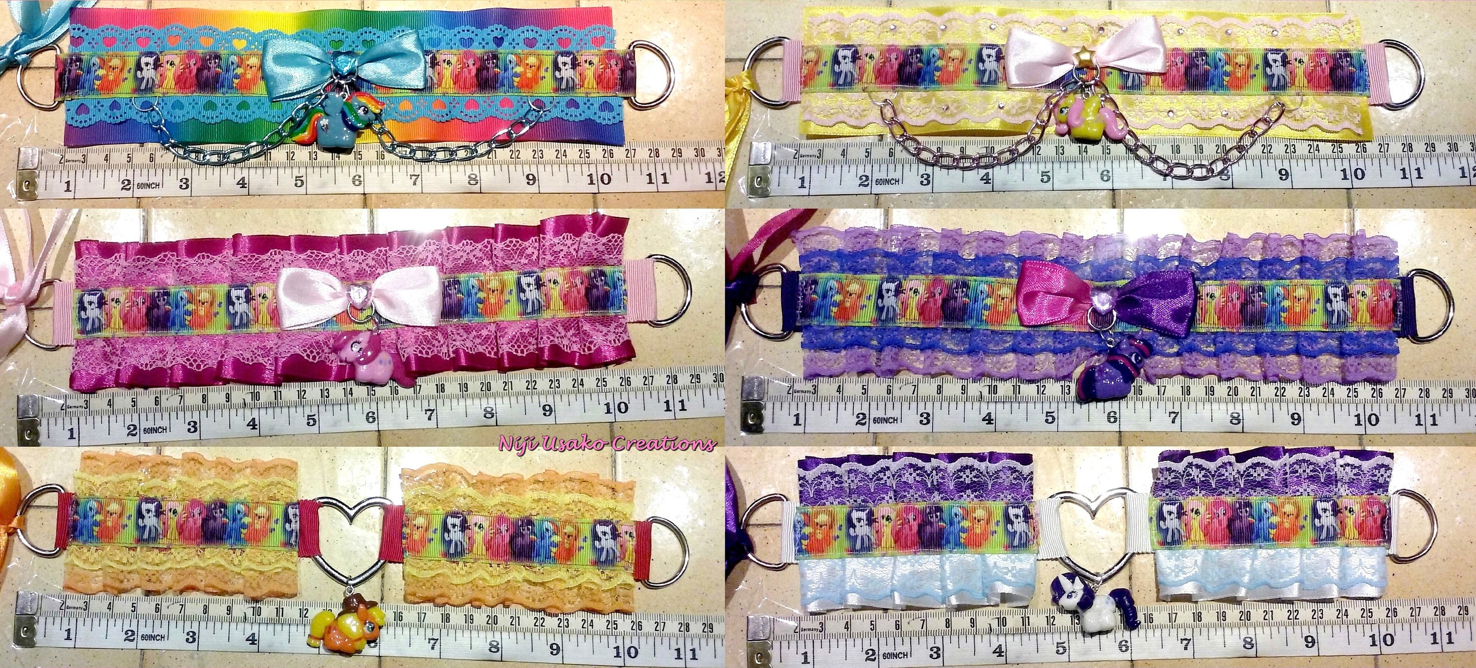 My Little Pony Cute Handmade Unique Chokers Collars for - Etsy