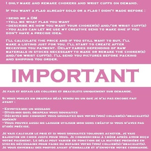 LGBTQ+ Pride CUSTOM Collars Chokers Bracelets, Rainbow Gay Lesbian ...