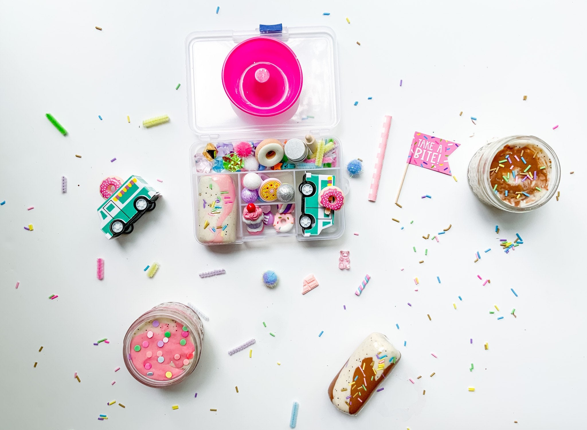 Donut Sensory Play Dough Kit Donut Kit Mini Kit Donut Kit - Etsy