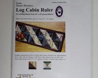Log Cabin Ruler - Etsy
