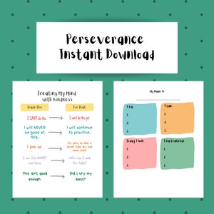 Social Emotional Learning Lesson-resiliency and Perseverance - Etsy