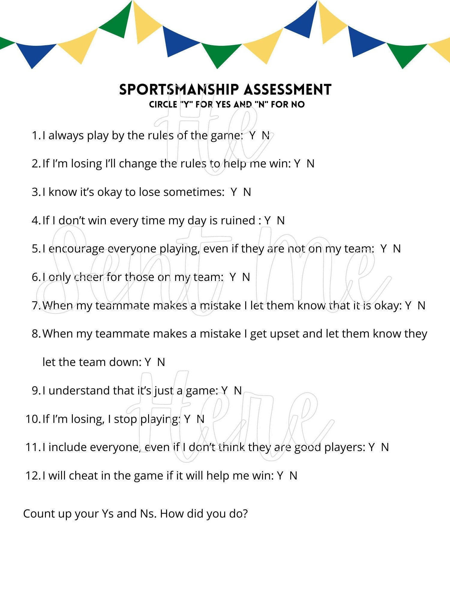 Social Emotional Learning-teaching Children and Teens Sportsmanship ...