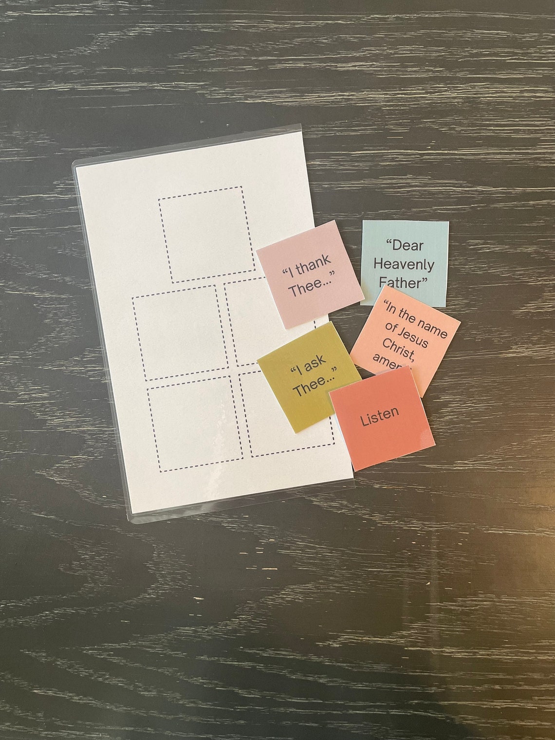 Prayer Activities-prayer Affirmation Cards-teach Children to Pray ...