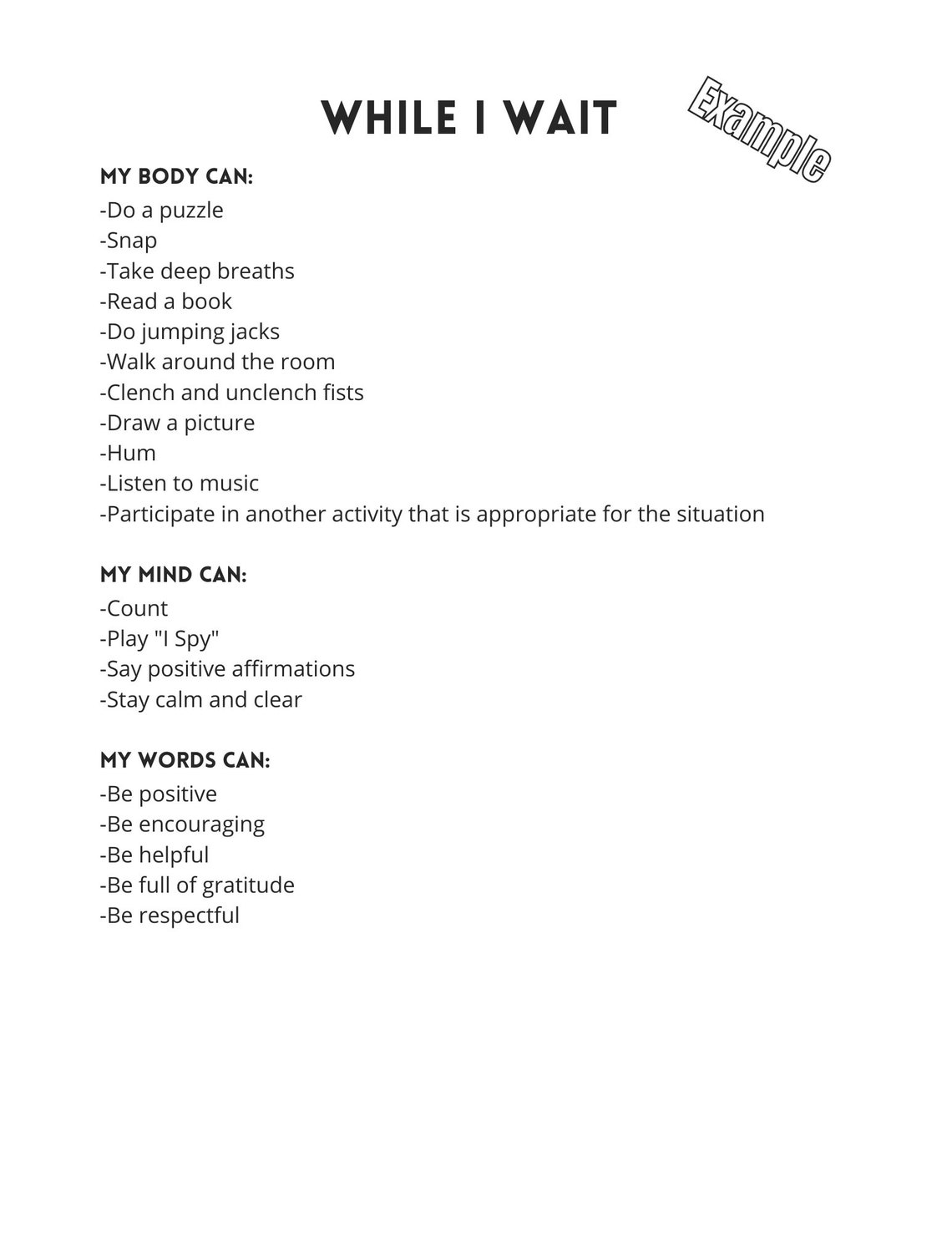 Patience-learning Patience-social Emotional Learning-full Lesson Plan ...
