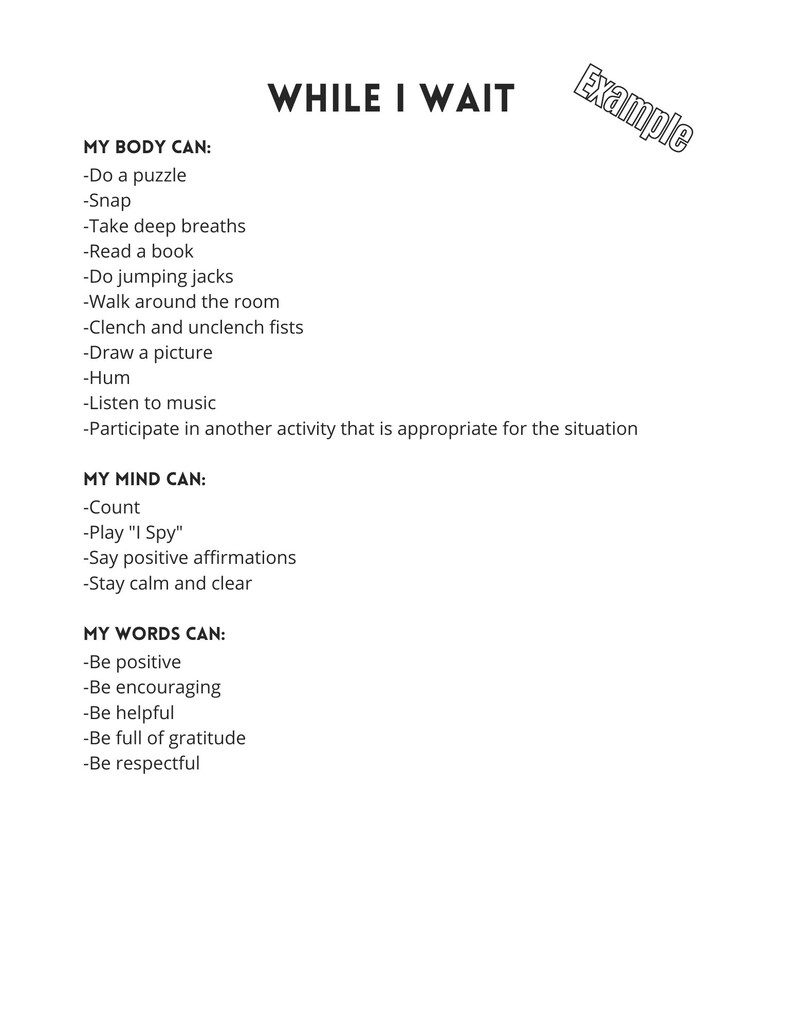 Patience-learning Patience-social Emotional Learning-full Lesson Plan ...