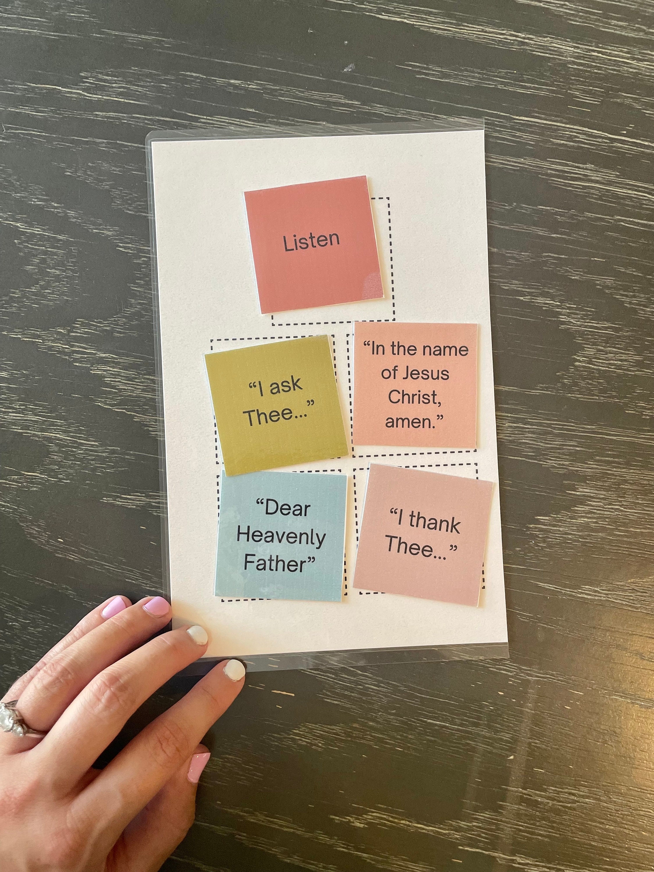 Prayer Activities-prayer Affirmation Cards-teach Children to Pray ...