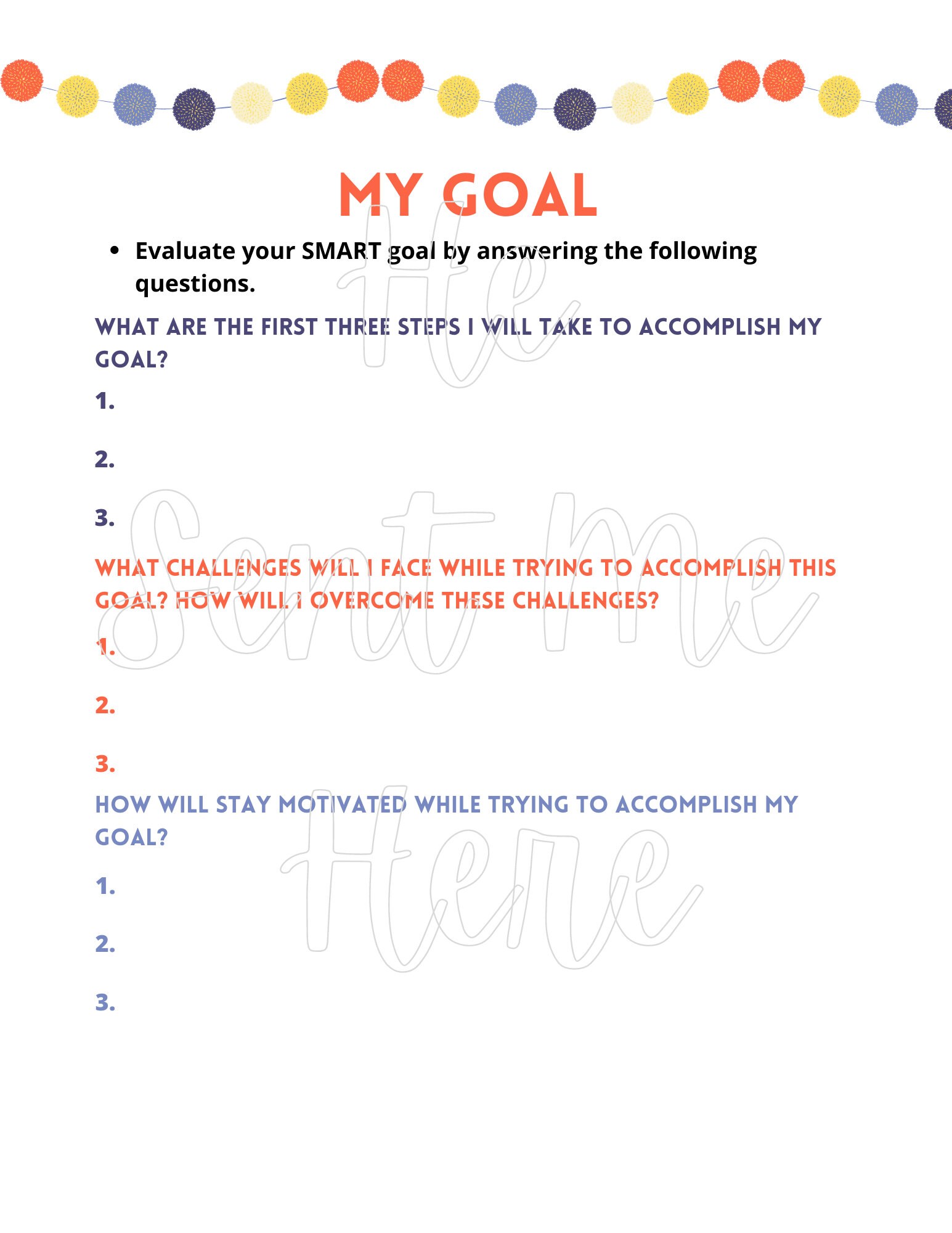 Social Emotional Learning-goal Setting for Children and Teens-full ...