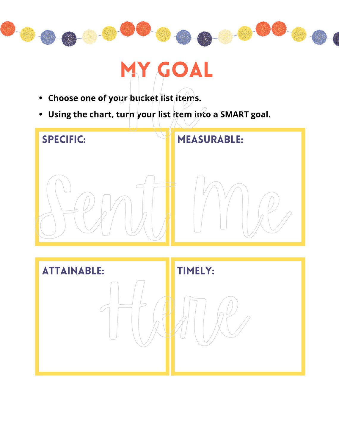 Social Emotional Learning-goal Setting for Children and Teens-full ...