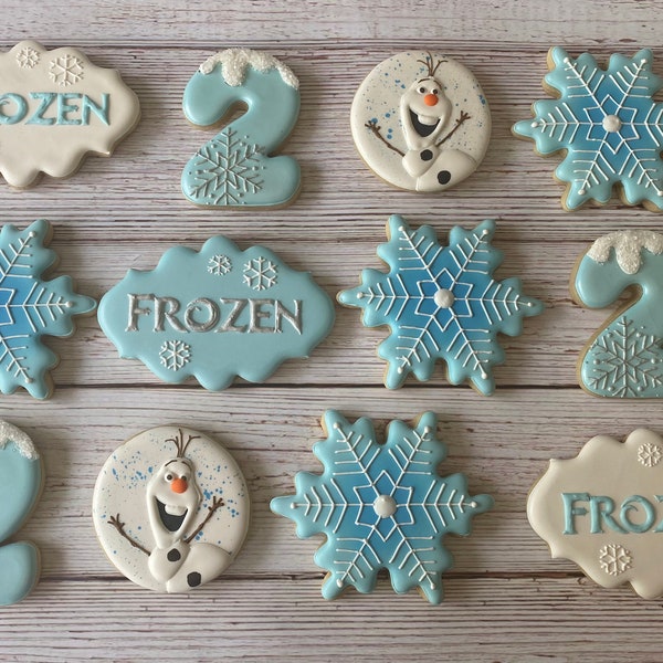 Frozen Cookies - Etsy