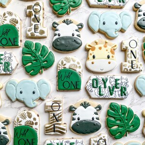 18 Wild One, Two Wild or Young Wild and Three Birthday Cookies vegan - Etsy