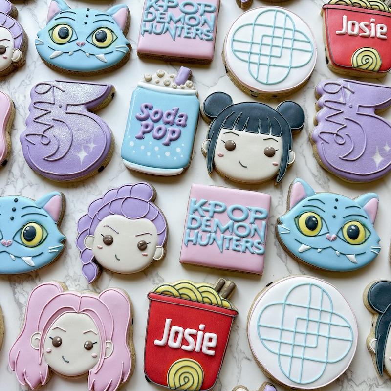 Kpop Demon Hunters Cookies - Etsy